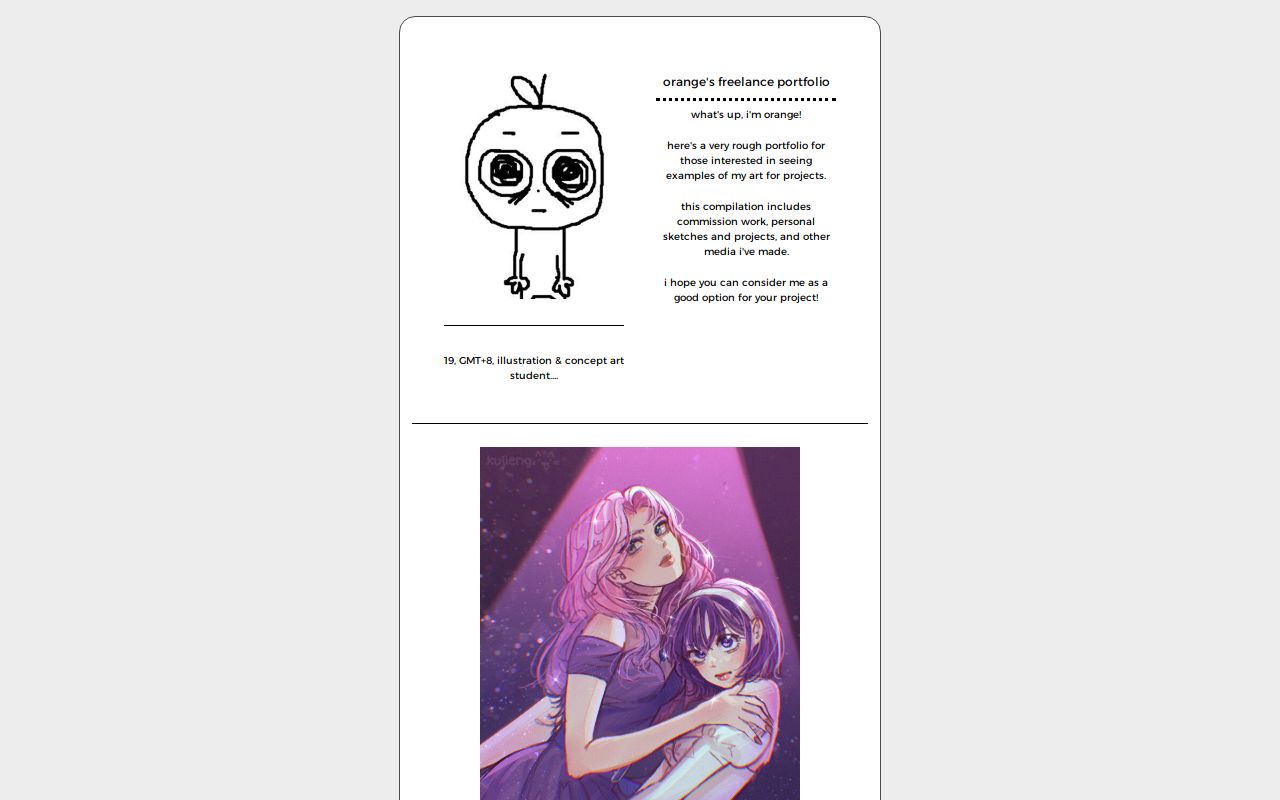 orange's freelance portfolio